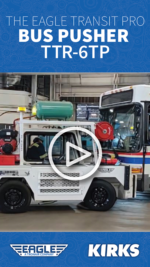 The Transit Pro Bus Pusher: Bringing Efficiency and Safety to Every Garage | KIRKS