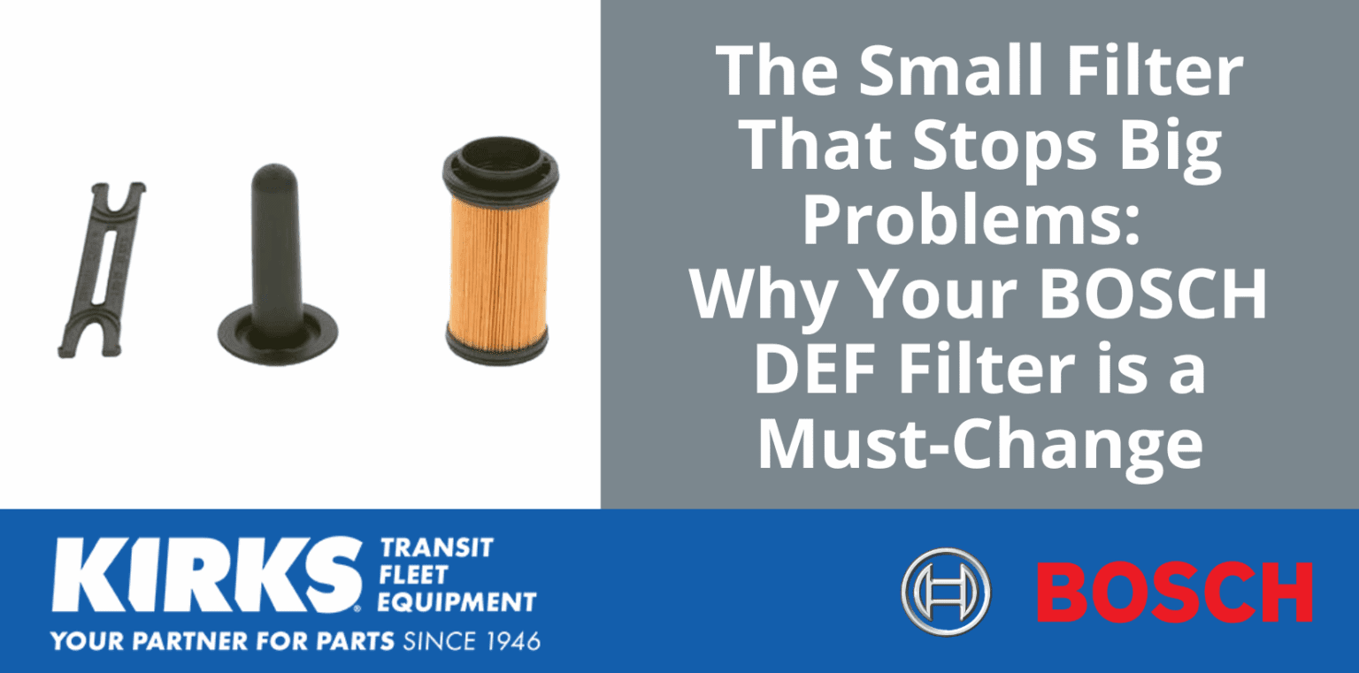 The Small Filter That Stops Big Problems: Why Your BOSCH DEF Filter is ...